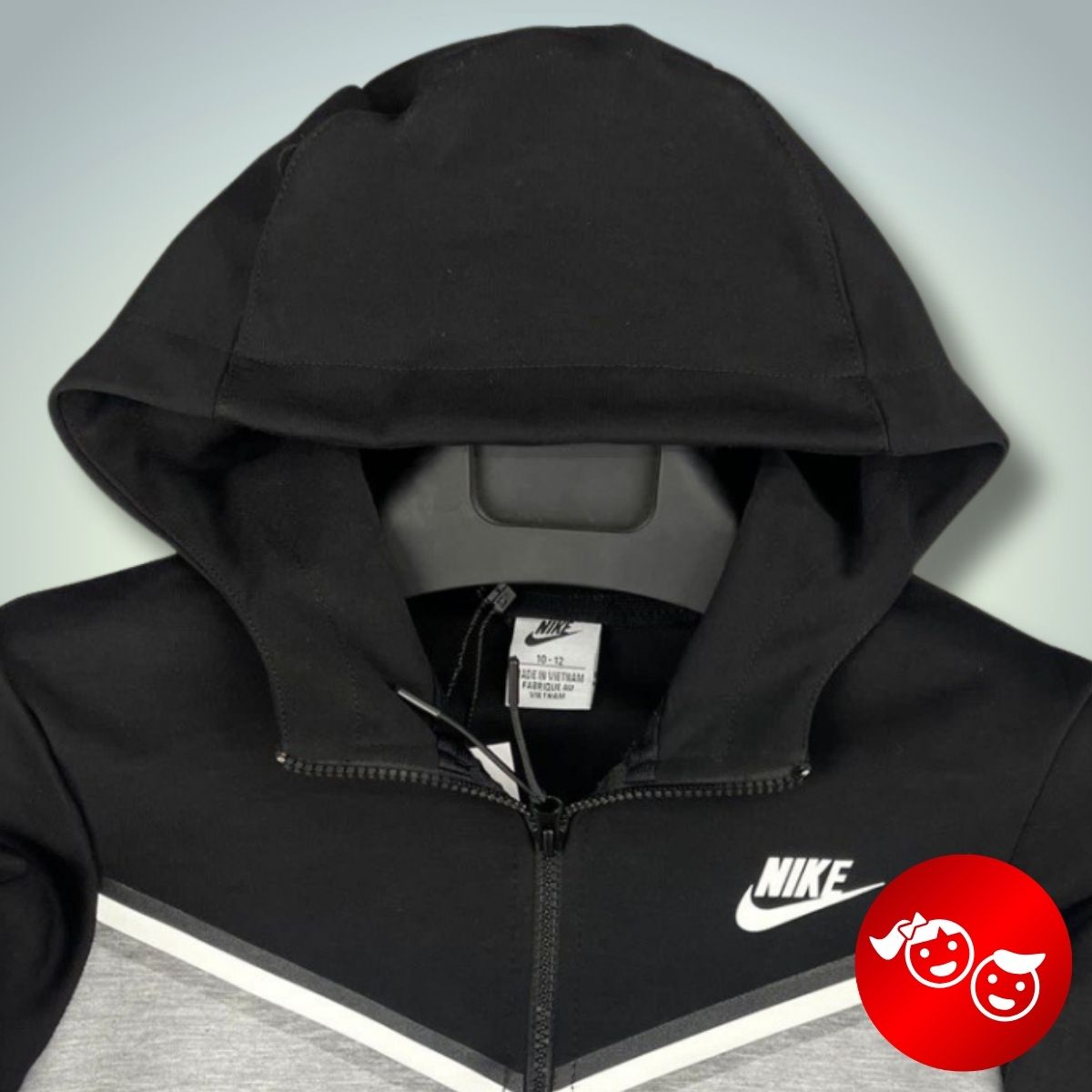 Trening Nike Tech Fleece pentru copii, negru-gri. Calitate premium ...
